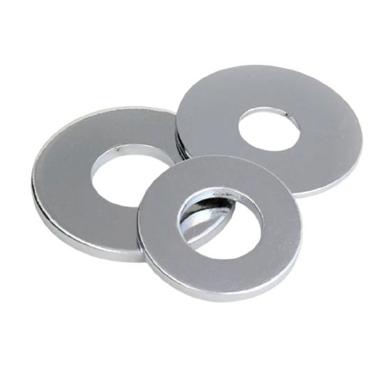 Pacote Arruelas Lisas 3/16" 1kg p/ Fixação de Ferro Zincado - Allstate ...