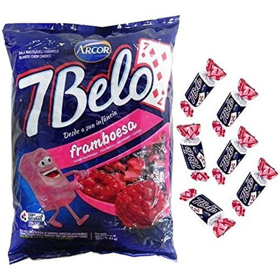 Pacote Bala 7 Belo Framboesa 600g - Arcor - Balas - Magazine Luiza