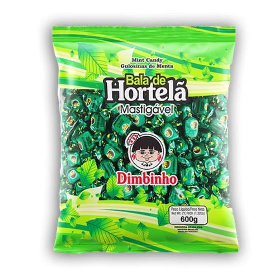 Pacote Bala De Hortelã Dimbinho Hortelã 400g - Dimbinho - Balas ...