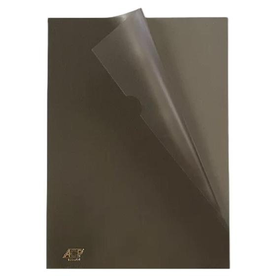 Pacote com 10 Pastas em L Transparente A4 Modelo 1134 ACP Ideal para Armazenar e Transportar ...