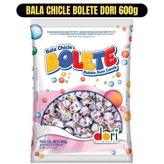 Pacote de Bala Bolete tutti frutti sem glúten 600g - Balas - Magazine Luiza