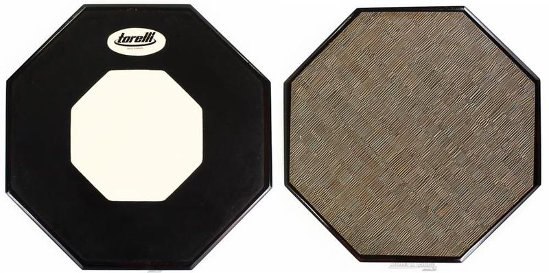 Pad de Estudo Torelli TA557 com Dupla Face 12 para Estudar com Vassourinha ou Baqueta Normal ...