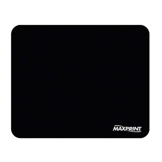 Pad Mouse 22 X 18Cm Cor Preto - MAXPRINT - Mouse Pad - Magazine Luiza