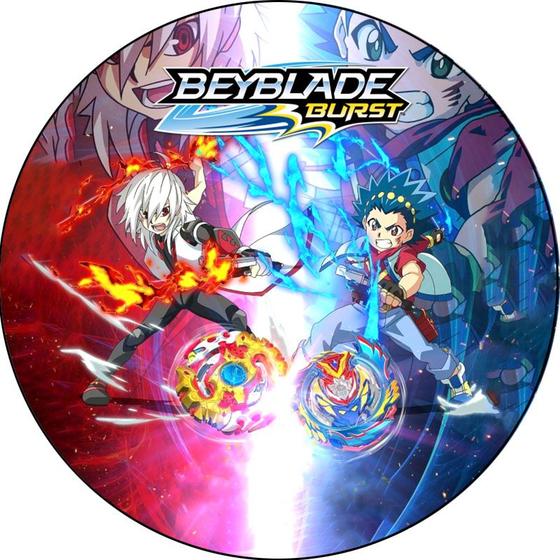 Painel 3D beyblade burst evolution Tecido Sublimado Redondo - BemChique ...