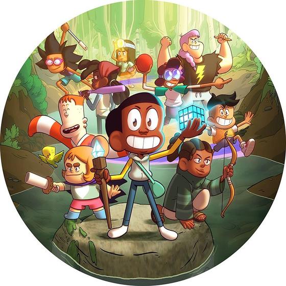 Painel 3D O Mundo De Greg Tecido Sublimado Redondo Malha - BemChique ...