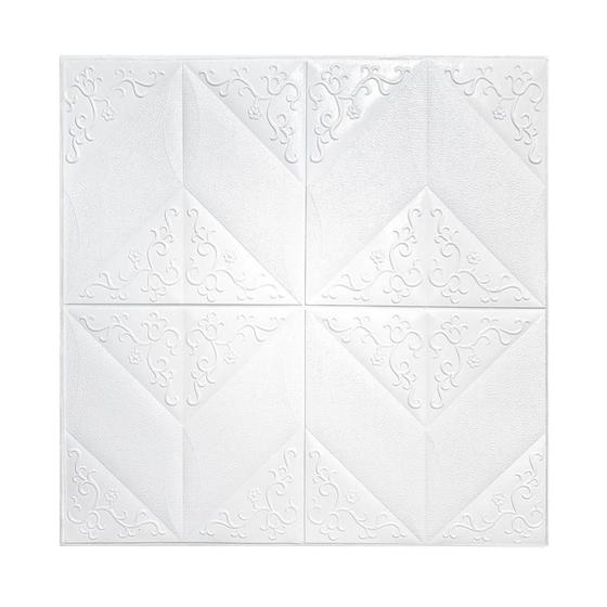 Painel Adesivo Auto Colante Revestimento Parede Linha Branco - MAGMA ...