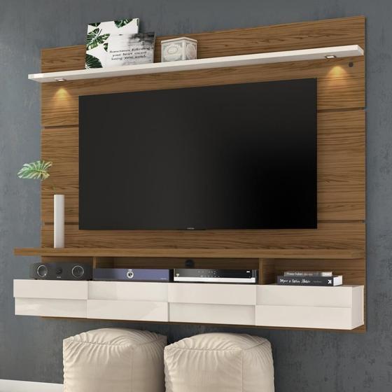Painel Bancada Suspensa Com LED Tvs até 60 polegadas Lana 1.8 - Madetec ...