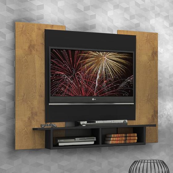 Painel Com Nicho Riviera 1,2 M Para Tv 48" - Quarta Divisão Móveis ...