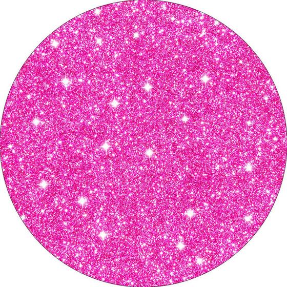 Painel De Festa Redondo 1,50x1,50 - Efeito Glitter Rosa Pink 028 - Via Cores - Painel de Festas ...
