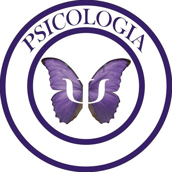 Painel De Festa Redondo 1,50x1,50 - Profissão Psicologia Borboleta Roxa ...