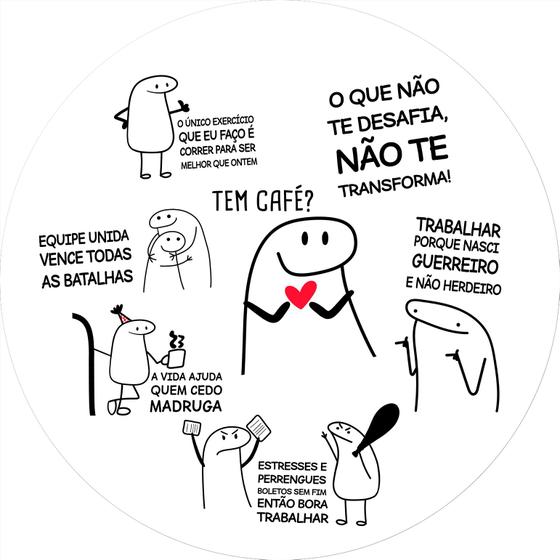 Painel De Festa Redondo 1,5x1,5 - Flork Trabalho 015 - Via Cores ...