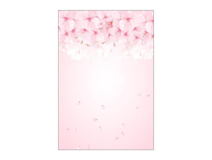 Painel De Festa Vertical 1,50 x 2,20 - Flor de Cerejeira 062 - Via ...