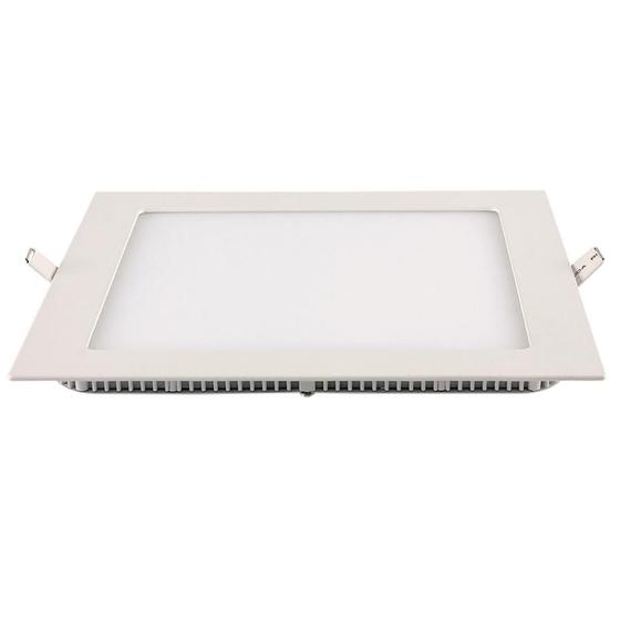 Painel de Led Embutir 24w Quadrado Branco Blumenau - Painel de LED ...