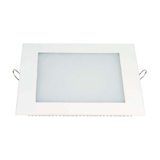 Painel De Led Taschibra Quadrado Lux De Embutir 18W 6500K Bivolt - Painel de LED - Magazine Luiza