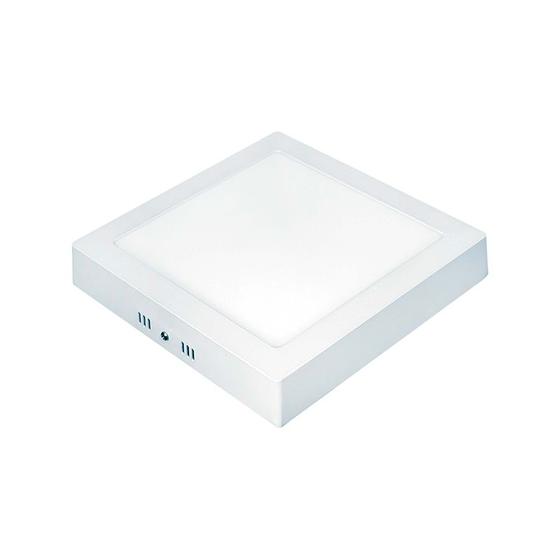 Painel De Led Taschibra Quadrado Lux De Sobrepor 18W 6500K Bivolt - Painel de LED - Magazine Luiza