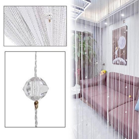Painel de parede String Curtain Beads para decoração de casa de ...