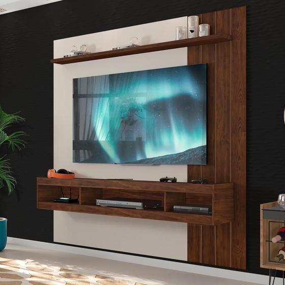 Painel de TV 65 Polegadas Norton 1.8 Caemmun Off White Havana - Painel ...