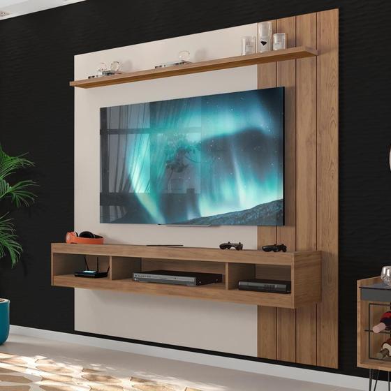 Painel de TV 65 Polegadas Norton 1.8 Off White Buriti - CAEMMUN ...