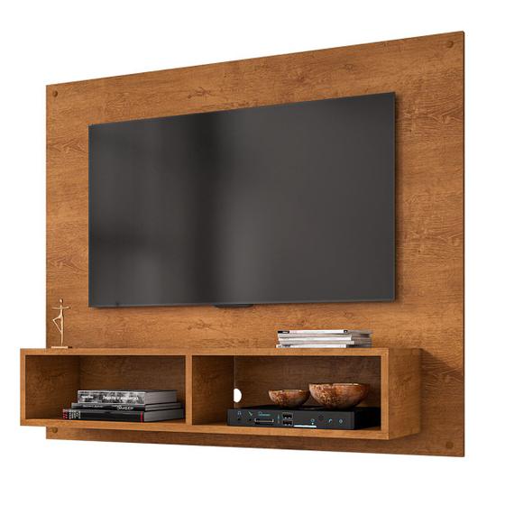 Painel de TV até 40 polegadas com nichos prateleira Ambar Frejo - Móveis Bela - Painel para TV ...