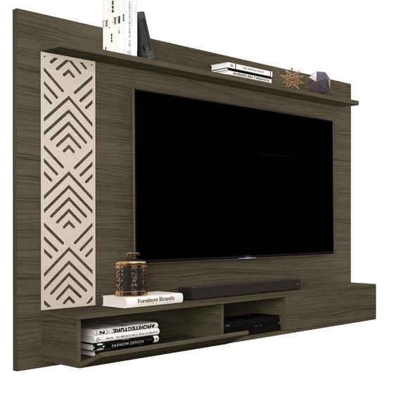 Painel de TV Simples Roma Até 60 Polegadas Estilo Moderno Estante Hack ...