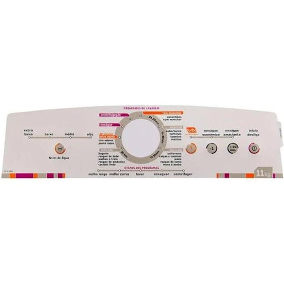 Painel dec. brastemp-bwl 11 a - cp - 965 - Peças para Máquina de Lavar ...