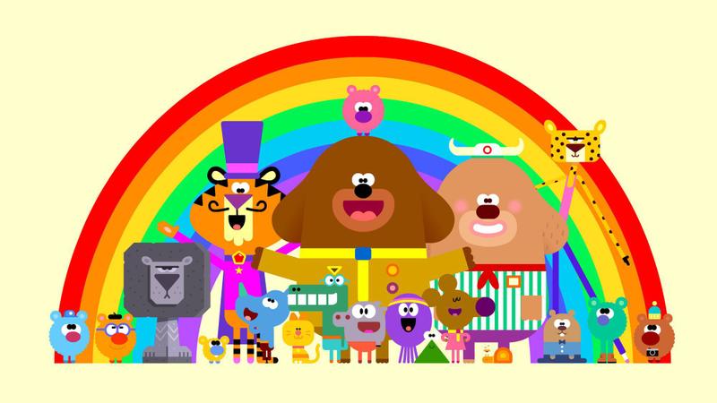 Painel Decorativo Hey Duggee - Lona Pvc - Painel de Festas - Magazine Luiza
