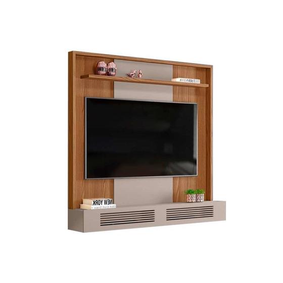 Painel DJ Selene/Artemis p/TV de 60 Carvalho/Griz - DJ Móveis - Painel ...