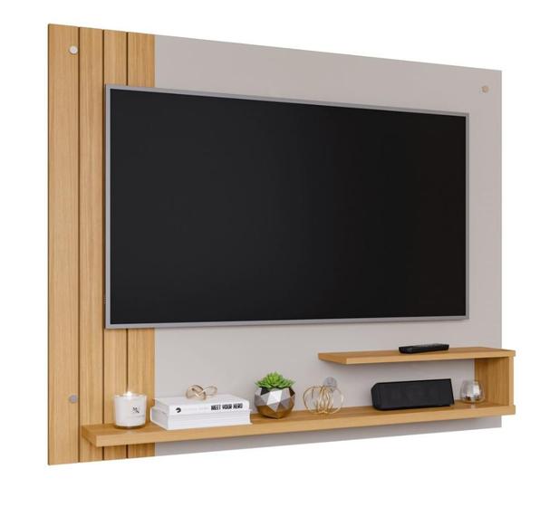 Painel Dunas Para TV 50 Polegadas Off White/Nature Permobili - Painel ...