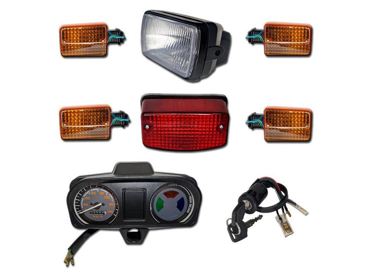 Painel Farol Setas Lanterna Chave De Ignição Cg Today Titan 1989 Até ...