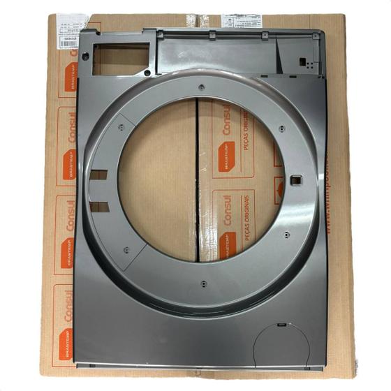 Painel Frontal Cinza Lava E Seca Brastemp BNQ10AS 10,1/6 Kg - Peças ...