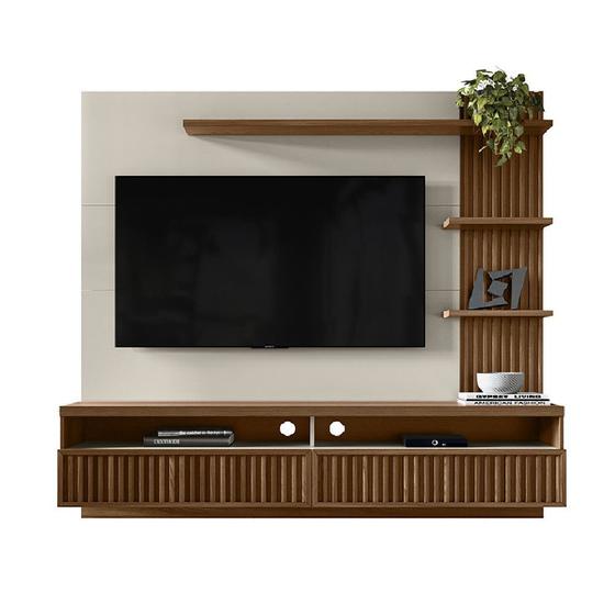 Painel Home para TV 55 polegadas Ripado Dumont Linea Brasil - Painel ...