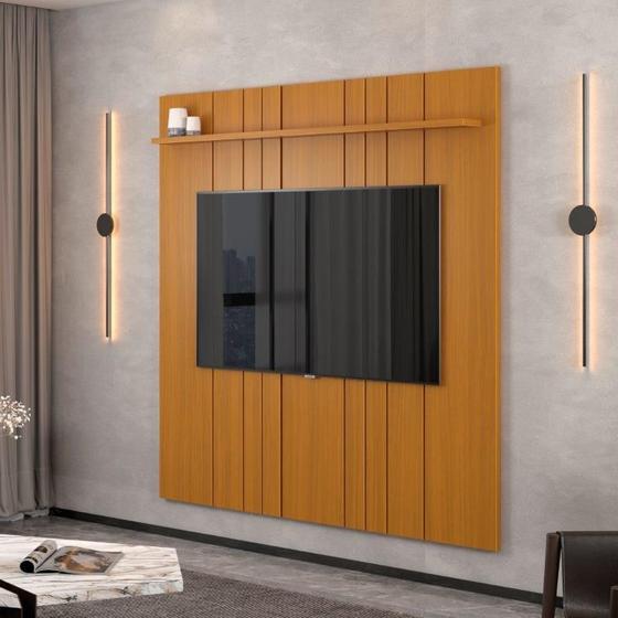 Painel home suspenso grande e alto Cle. 1.80m para TV até 75 ...