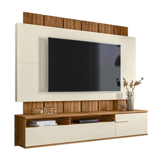 Painel Home Suspenso Sena com 2 Portas Basculante 180 cm - Mobler - Painel para TV - Magazine Luiza