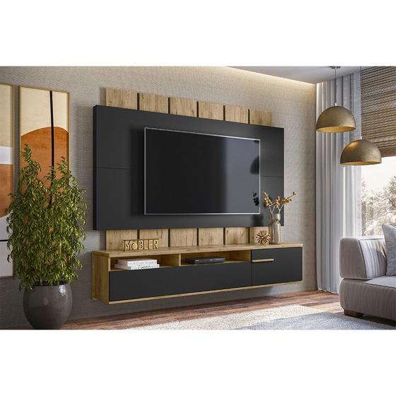 Painel Home Suspenso Sena Para TV AtA 70 Polegadas Mobler - Painel para TV - Magazine Luiza