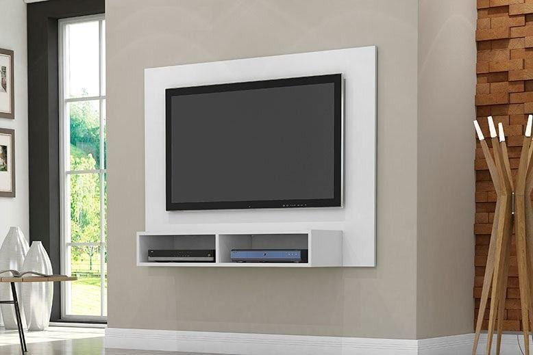 Painel Ipanema Branco Fosco Para Tv Até 47'' - Germai - Painel para TV ...