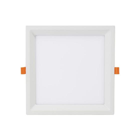 Painel Led de Embutir Recuado Quadrado 18W 4000K (Branco Neutro) - Taschibra - Painel de LED ...