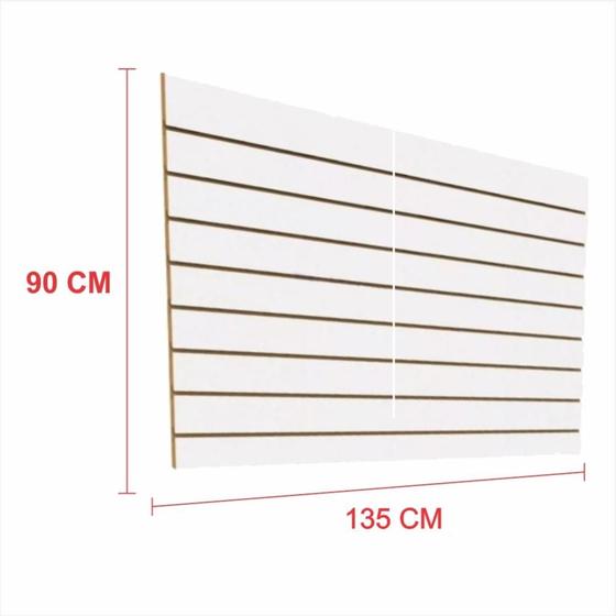 Painel mdf expositor 60x240 painel canelado mdf painel canaleto ...
