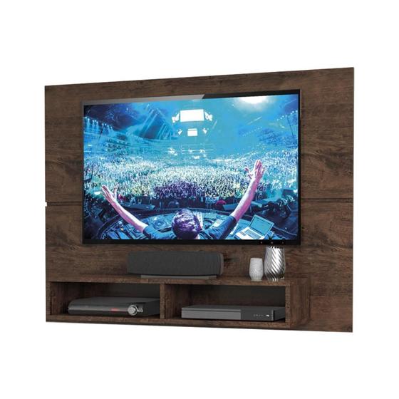 Painel New Slim para TV até 49 Polegadas com Nichos - Jacarandá ...