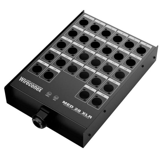 Painel Para Multicabos Sem Conectores 28 Vias Xlr - Wirecon - Wireconex ...