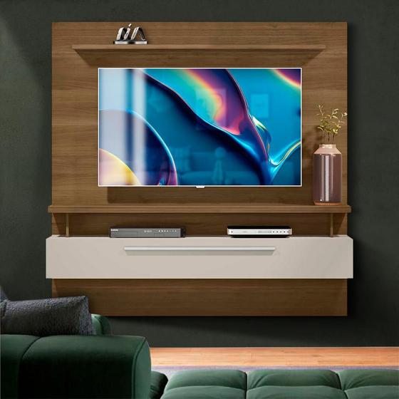 Painel Para Televisão 65 Polegadas Avelã Off White 1.7 ShopJm - Shop JM ...
