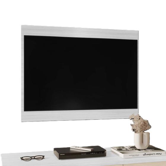 Painel para TV 40 Polegadas Multi Extensível Cor Carvalho Branco - Incorplac - Painel para TV ...