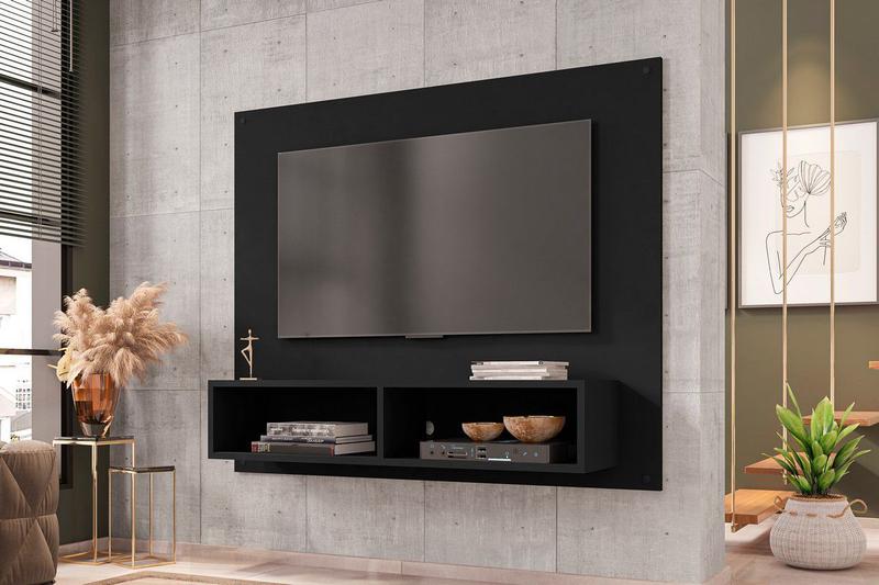 Painel para TV 43 Polegadas Sala Viena Moderno - Bechara - Painel para ...