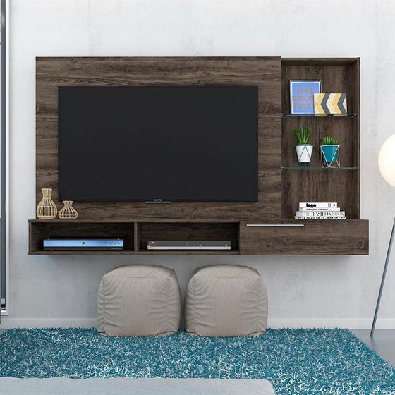 Painel para TV 55 Polegadas Ayla Vulcano 180 cm - Madetec - Painel para ...