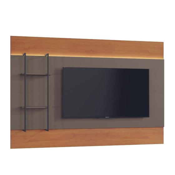 Painel Para TV 65 Polegadas com Led Granada Mavaular Naturalle/Platinum - Painel para TV ...