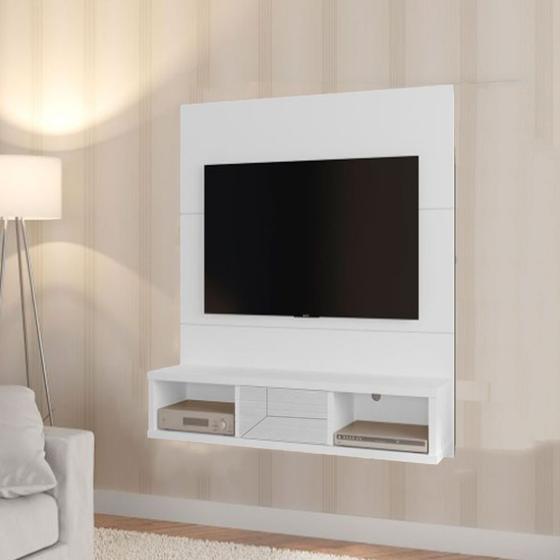 Painel Para Tv Até 32 Polegadas 3 Nichos Branco Em Mdf - Móveis Trovarelli - Painel para TV ...