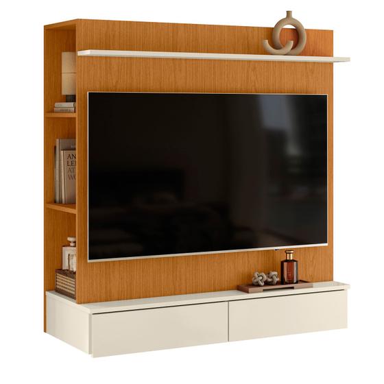 Painel Para Tv Até 42 Polegadas Com Closet Premium Luxo Quarto Rack Completo Para Sala E Quarto ...
