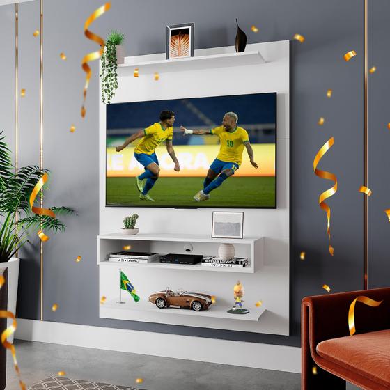 Painel para TV até 50 Polegadas 1 Nicho Boulevard Yescasa - Prateleira ...