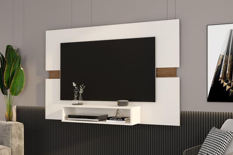 Painel para Tv Até 50 Polegadas Sala Quarto Mark - Potenza - Painel ...