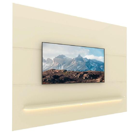 Painel Para Tv Até 85 Polegadas Com Prateleira E Led Royal - GELIUS MÓVEIS - Painel para TV ...