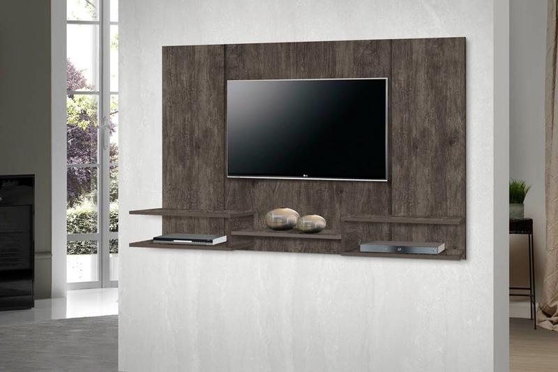 Painel para TV de ate 49 Polegadas San Diego Cor Itauba - J&A MOVEIS ...